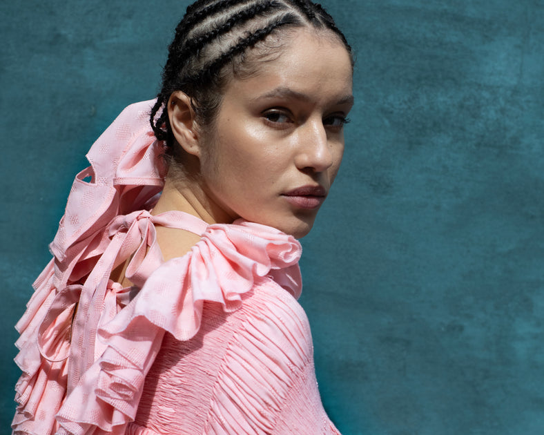Renata Brenha collaborates with fellow High Road resident Michelle Mar ...