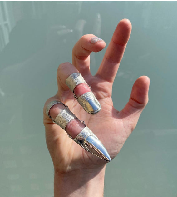 Conor Joseph, 3 Piece Articulated Skin Ring (Long Nail) – Sarabande ...