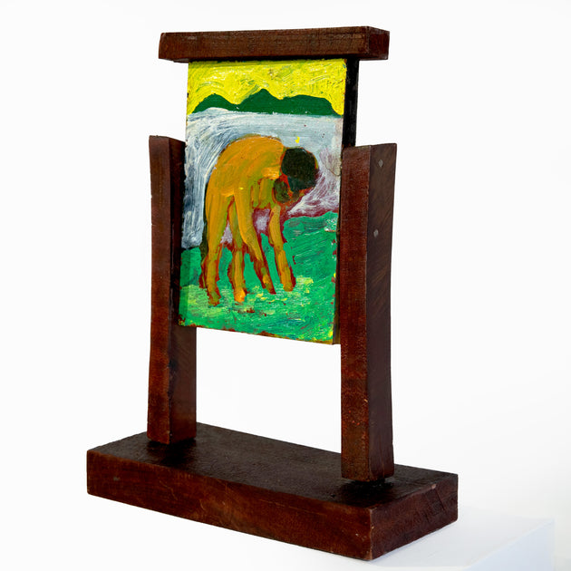 Leyman Lahcine, Female Figure Washing Her Feet 1 – Sarabande Foundation